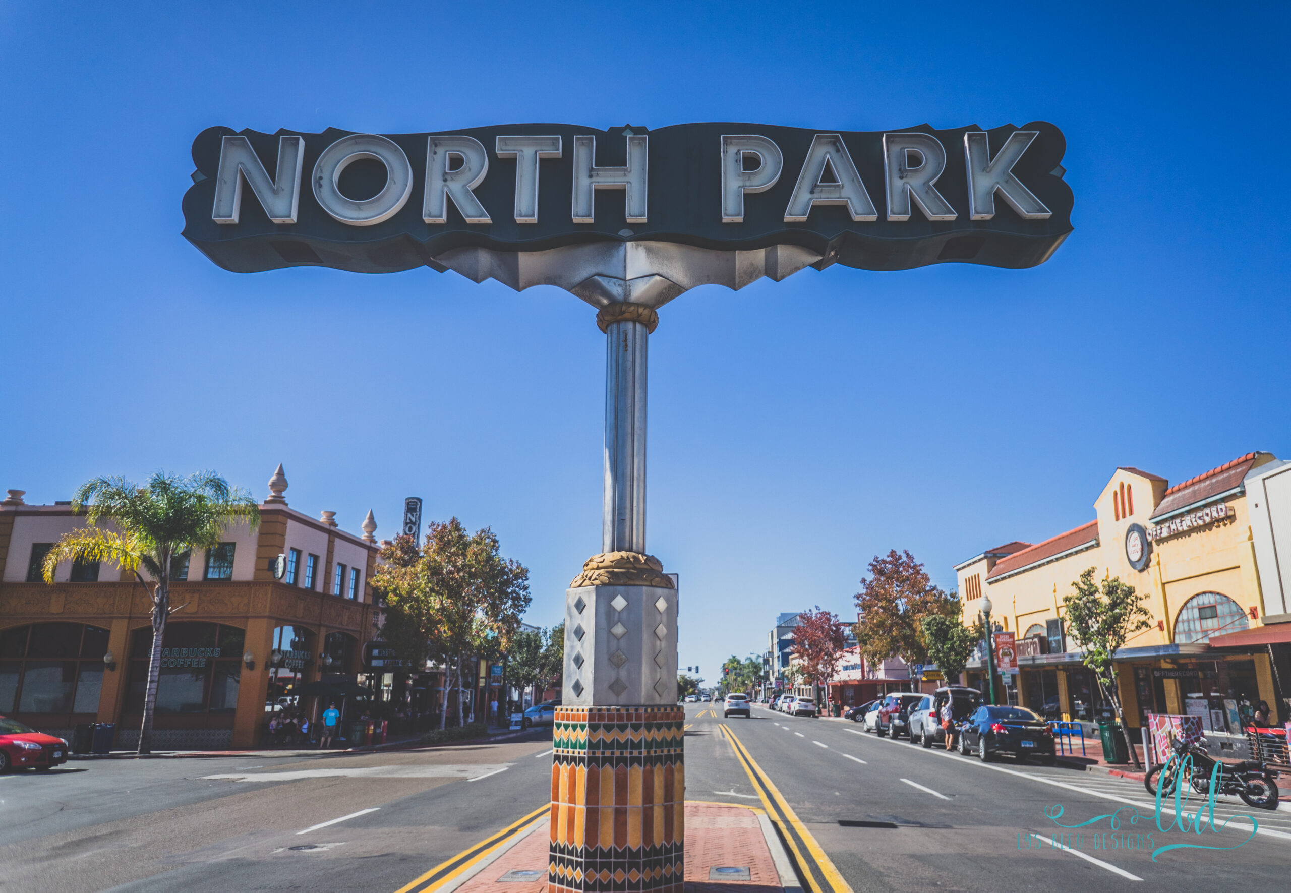 San Diego Neighborhood Signs | Lys Bleu Designs