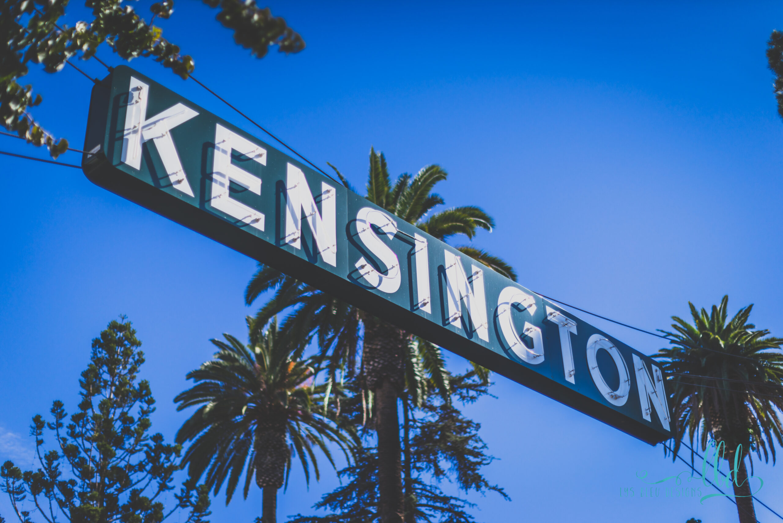San Diego Neighborhood Signs | Lys Bleu Designs