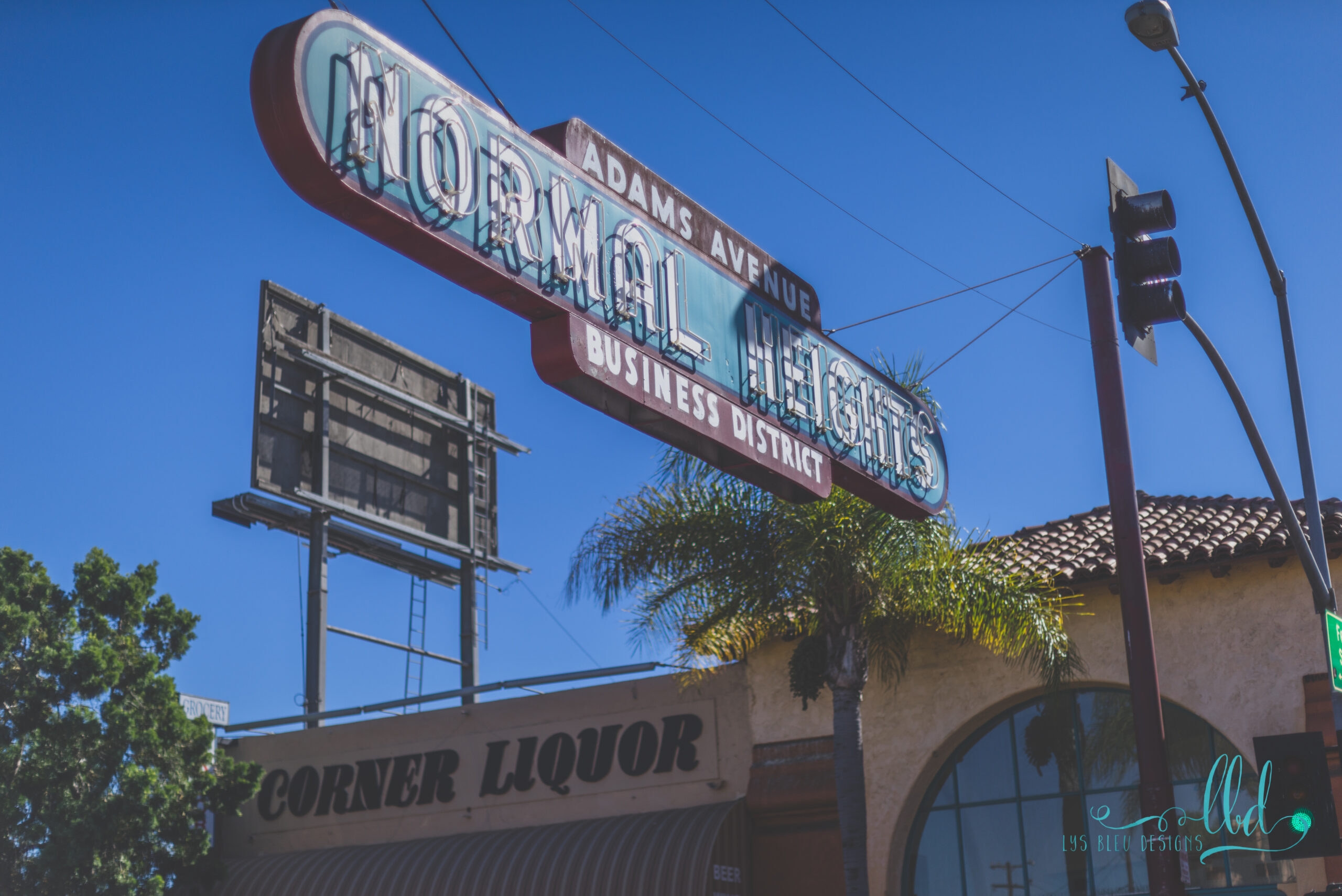 San Diego Neighborhood Signs | Lys Bleu Designs